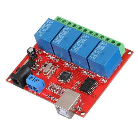 4-Channel 5V Computer USB Switch Controller PC Relay Module Relay ...