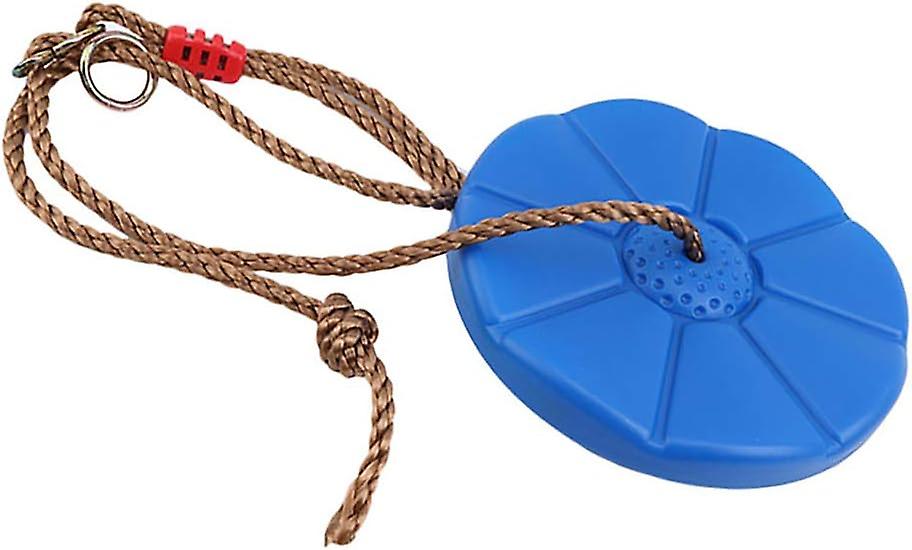 Weather Resistant Plastic Disc Swing for Kids - Swing Seat with Rope ...