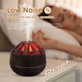 300ml Bonfire Humidifier USB Noiseless Flame Essential Diffuser Auto ...