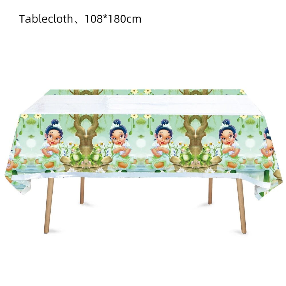 Vajilla de la princesa y la rana Tiana de Disney, suministros de fiesta ...