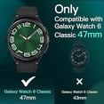 JETech 4+4 Pack Case and Screen Protector for Samsung Galaxy Watch 6 ...