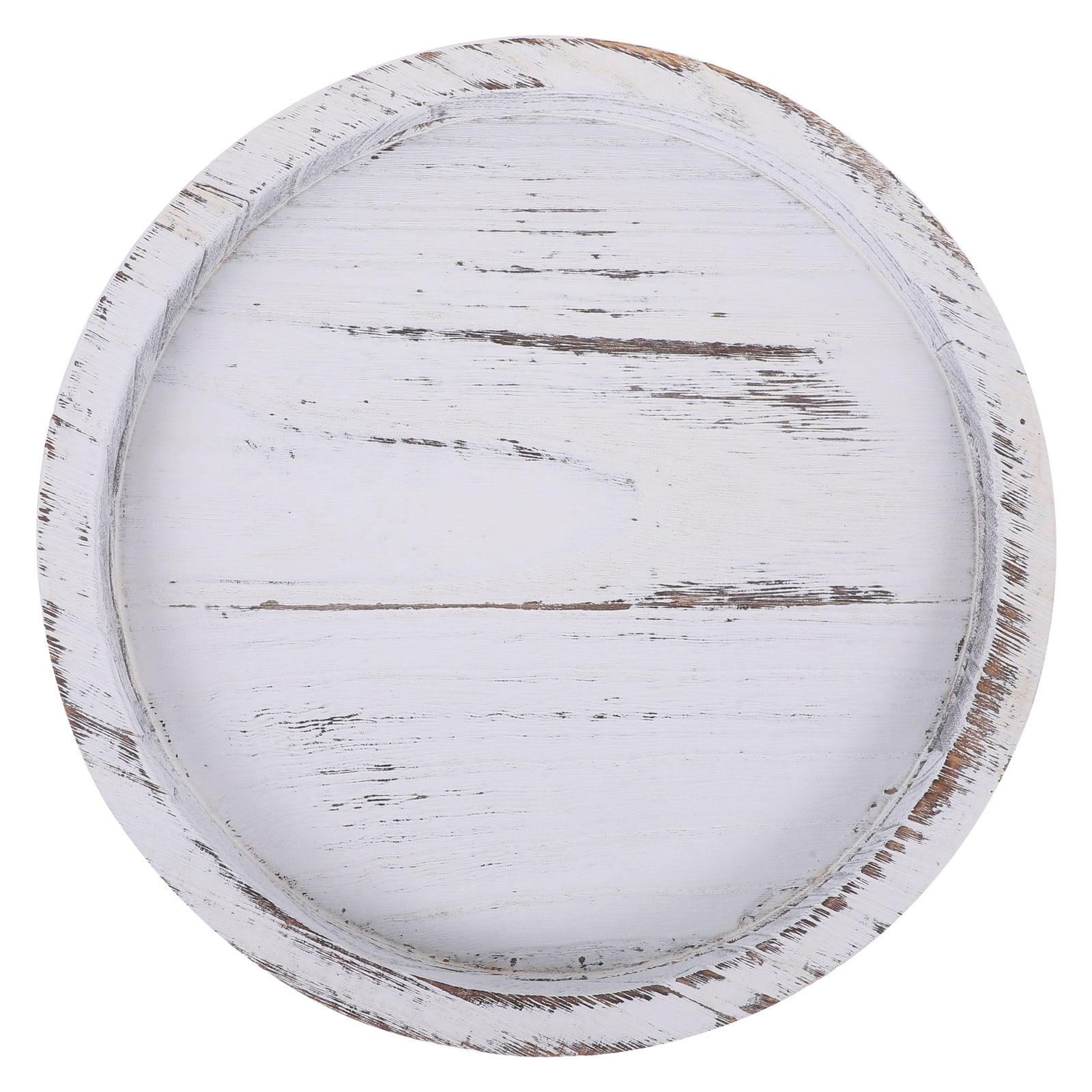 Click here for Etereauty Round Serving Plate Wooden Serving Tray... prices