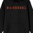 A Clockwork Orange No: 655321 Long Sleeve Black Adult Hooded Sweatshirt ...