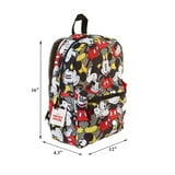 Disney Mickey Mouse 16 inch School Book Bag Backpack for Kids, Boys and ...