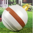 Patio Painted Big Ballon Decorations PVC Giant Inflatable Ball for ...