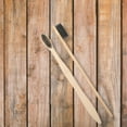 Bamboo Toothbrushes 3 Pack, Soft Bristles, Compostable, Biodegradable ...