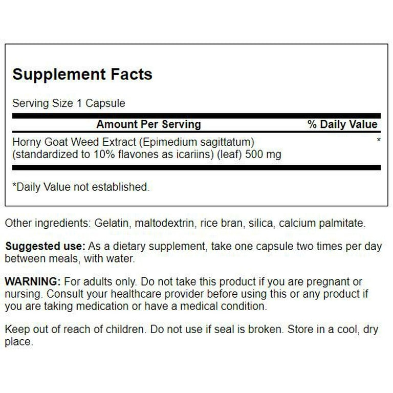 Horny Goat Weed Side Effects