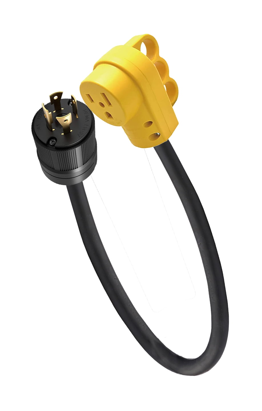 L14-30P to 6-50R Generator Power Cord Welder Adapter 3 Wire 125/250v 18 ...