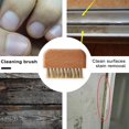 Anqbci Bristle Nail Brush Solid Wood Gentle Cleaning Tool Removes ...
