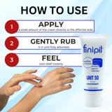 Finipil Lait 50, Antiseptic Moisturizer and Sanitizer, 1.5 fl oz, 44 ml ...