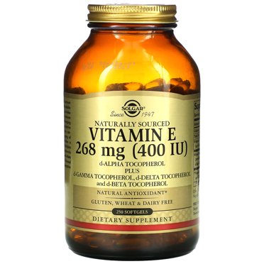 Solgar Vitamin E Complex 200 IU - 100 Softgels - Walmart.com