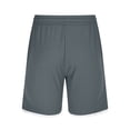 AhaOh Men's Athletic Shorts with Pockets Knit Breathable Elastic Waist ...
