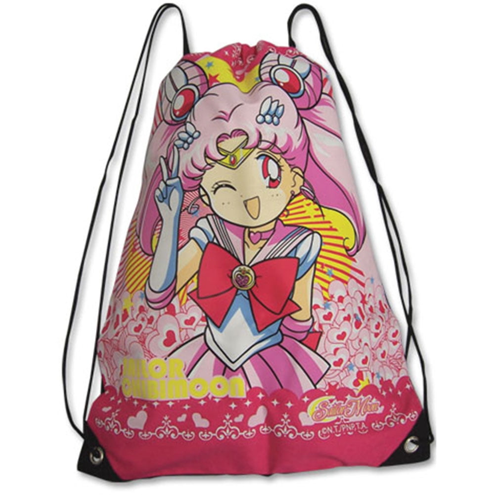 S Chibimoon Anime Drawstring Backpack - Walmart.com