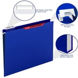 Performore 11X17 Hanging File Folders,1/5 Cut Adjustable Clear Plastic ...