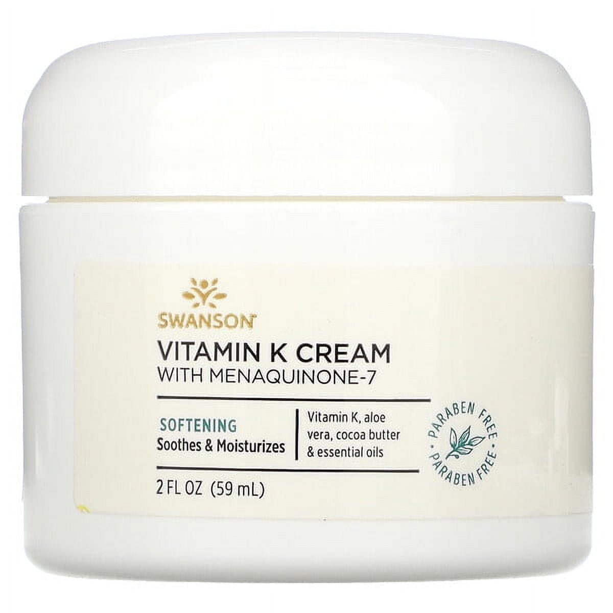 Click here for Swanson  Vitamin K Cream With Menaquinone-7  2 Fl... prices