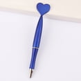 Zzxfth 1ml Heart Shaped Retractable Ballpoint Pen Multi Color Cute ...