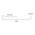 EZ-On T-bar Ceiling Grid Cover Kit - Snap On - White - 58 Piece (96 sq ...