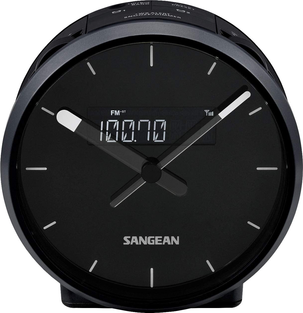 Sangean RCR-29 FM-RDS/AM/Weather Alert/Aux-in Digital Tuning Clock ...