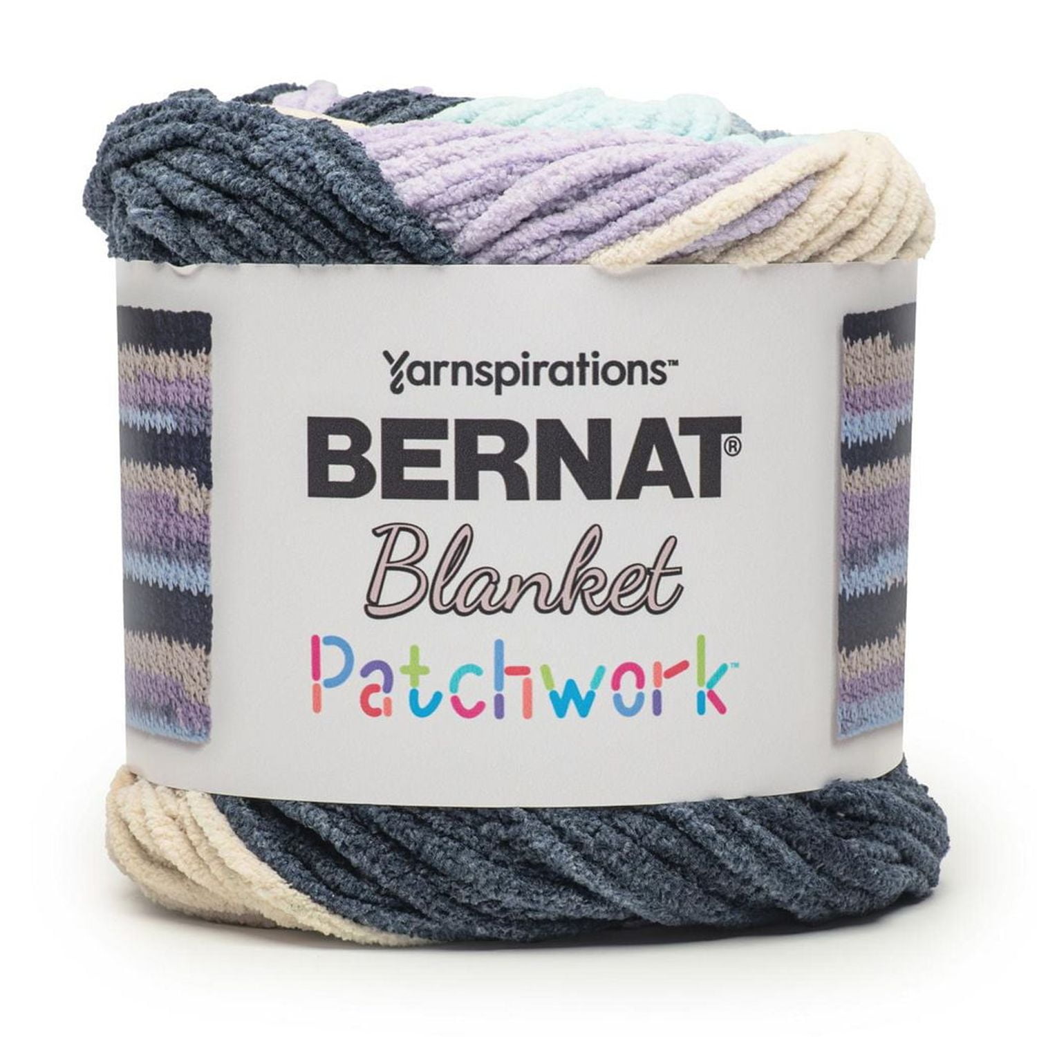 Click here for Bernat Blanket Patchwork #6 Super Bulky Polyester... prices