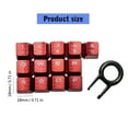13PCS Key Caps Anti Slip Textured Keycaps for K95 K90 Mechanical ...