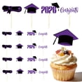 Clearance Under $3 16Pc Cake Inserts Graduation Cupcake Picks For ...