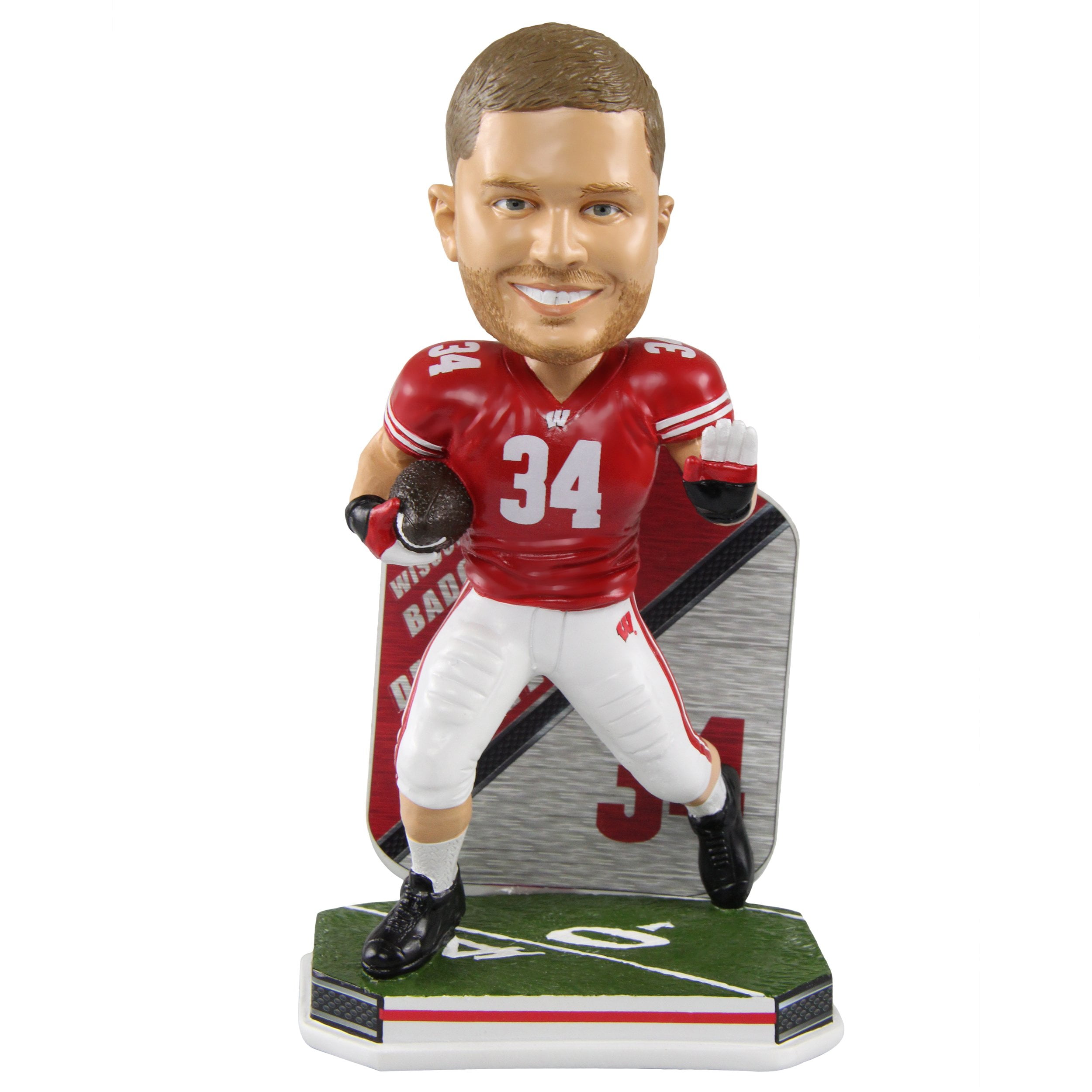 Derek Watt Wisconsin Badgers Special Edition College Bobblehead NCAA ...