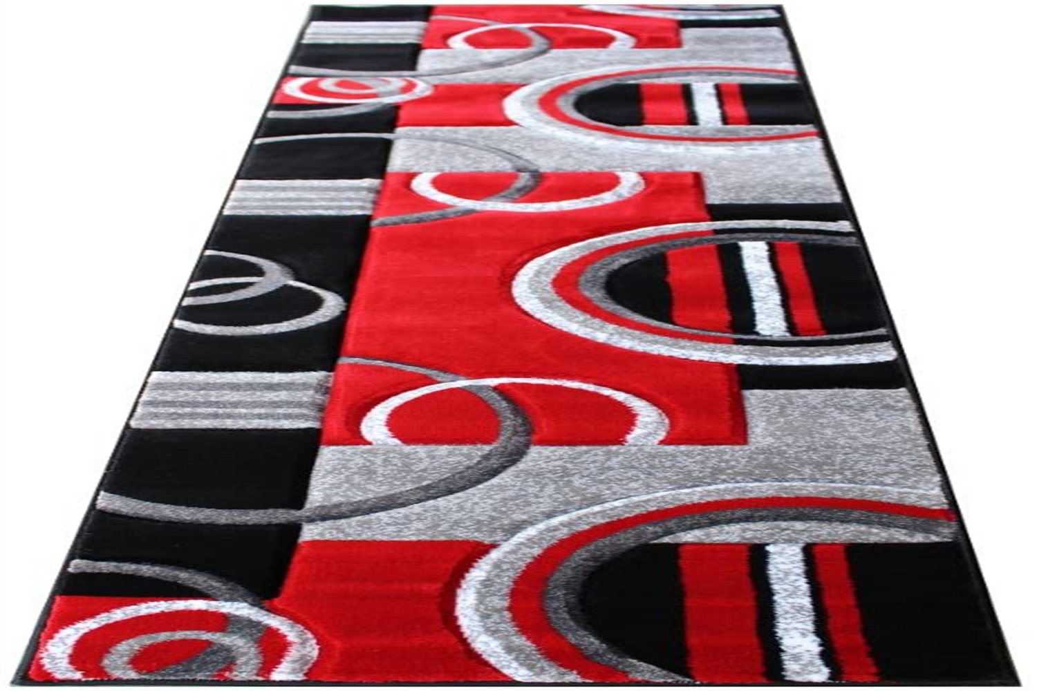 Sophia Collection Hand Carved Area Rug Modern Contemporary - Walmart.com
