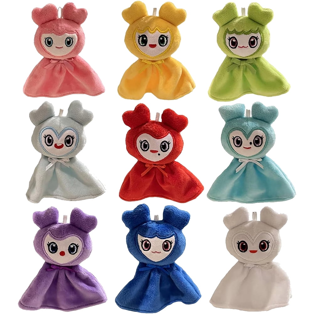 Ndcxsfigh Personaje Dibujos Animados Mini Muñeco Peluche Lindo Kpop ...