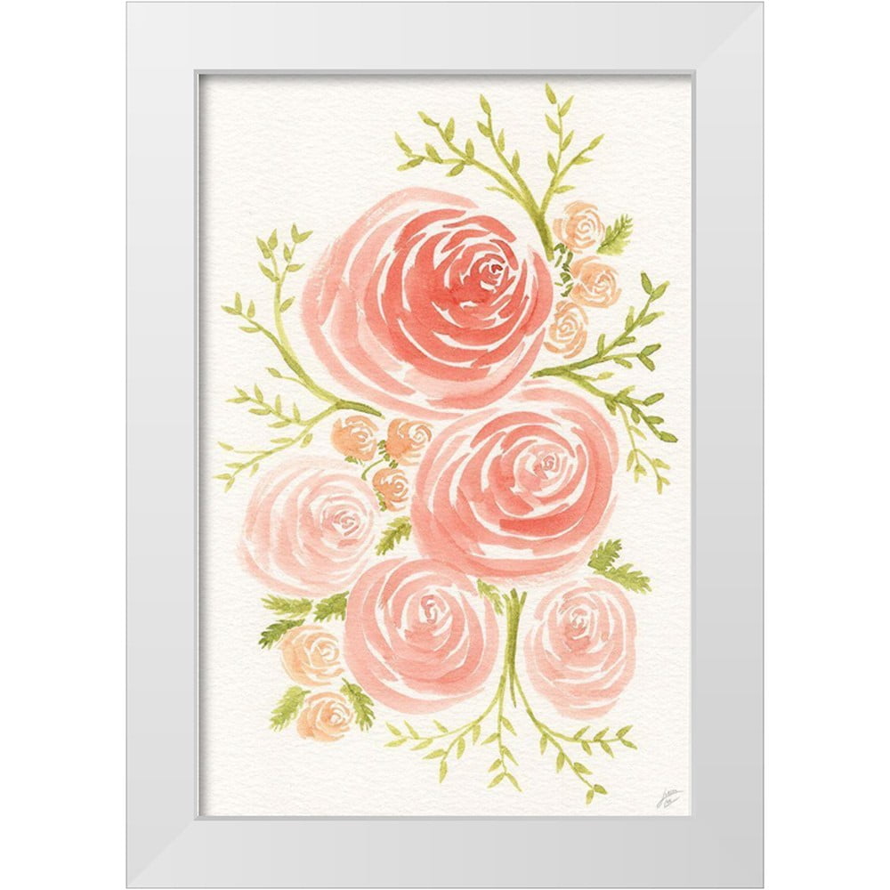 Lee, Judson 17x24 White Modern Wood Framed Museum Art Print Titled ...