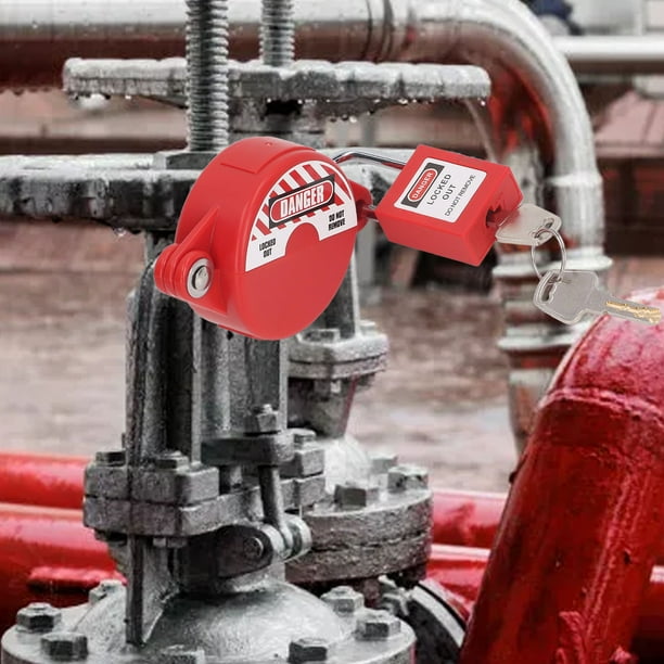 Gate Valve Lockout Device, Valve Secure Lock Device Practical Foldable ...