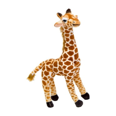 BRINJOY Giant Giraffe Stuffed Animal Set, 47 Inch Large vivid Plush ...