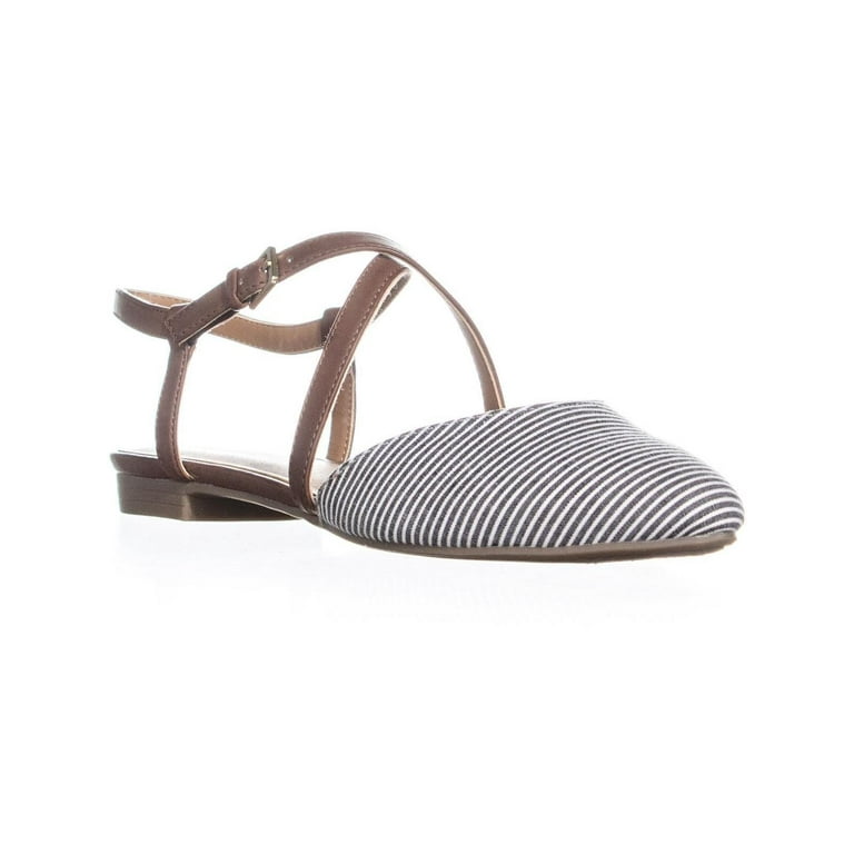 Indigo Rd Genetic Gingham Strappy Flat Sale | emergencydentistry.com