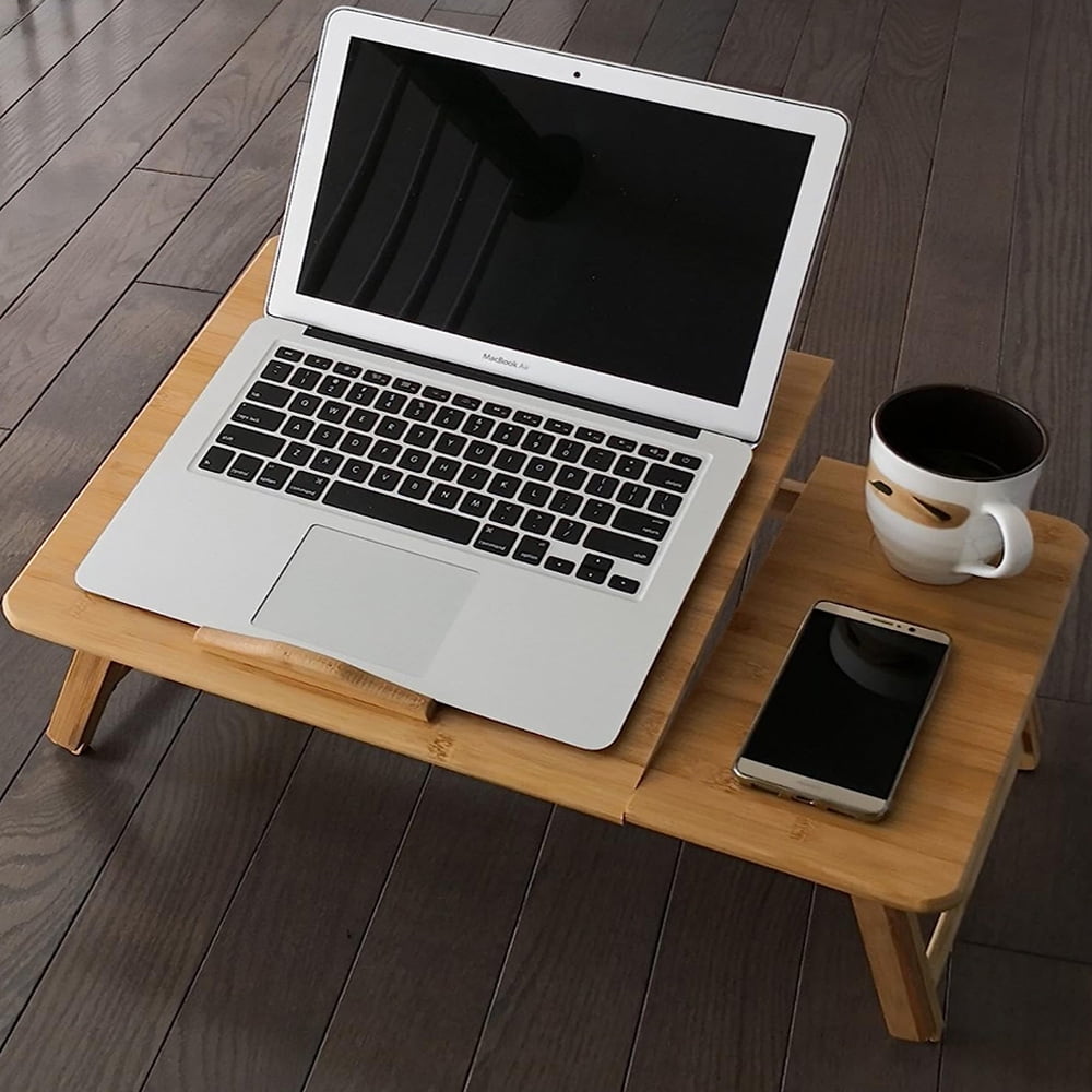 Qunler Lap Desk, Naturally Bamboo Folding Bed Desk, Philippines | Ubuy