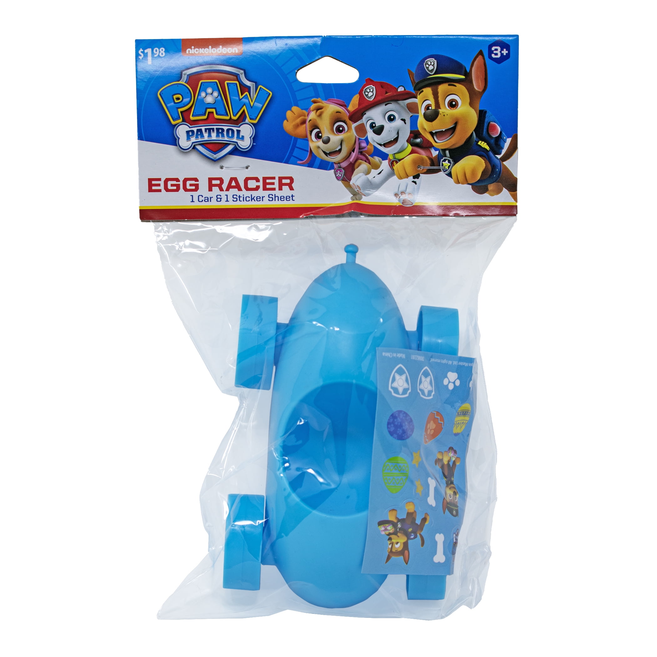 Nickelodeon Paw Patrol Egg Racer - Easter Basket Stuffer - Walmart.com