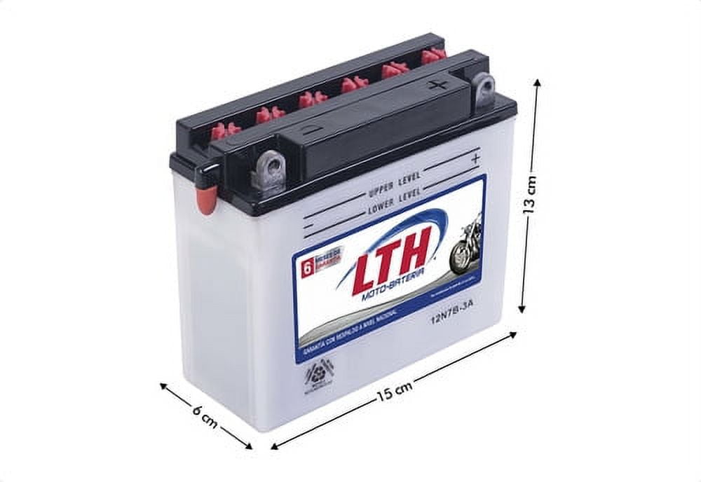 Batería Moto LTH Convencional Dm 200 2014 200cc 12N7B-3A | Walmart en línea