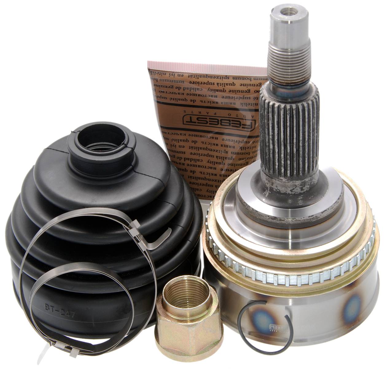 Febest OUTER CV JOINT 34X56X30 # 0110-028A48 OEM 43470-09090 - Walmart.com