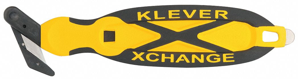 Klever Safety Cutter,6-3/4 in.,Black/Yellow KCJ-XC-30Y - Walmart.com