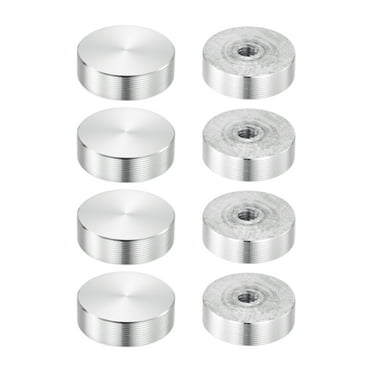 M10 Thread 60mm Diameter Round Shape Aluminum Disc Hardware 1pack ...