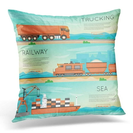 EREHome Transport Cargo Transportation by Road Train and Ship Logistic ...