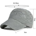 LinYooLi Knit Floral Crochet Packable Knit Baseball Cap Lightweight ...