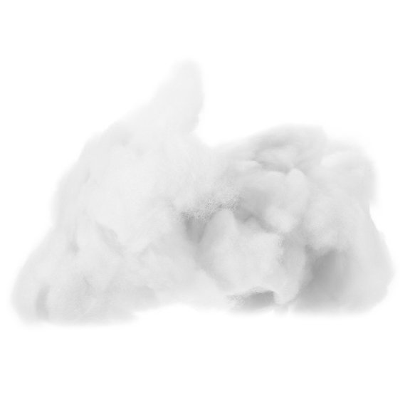 8oz. White Supreme Fiber Fill by Loops & Threads - Hypoallergenic Fluff ...