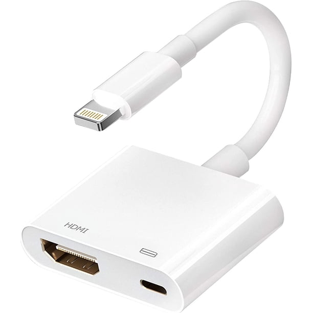 Adaptador Lightning a HDMI CHAO convertidor de pantalla 1080P ...