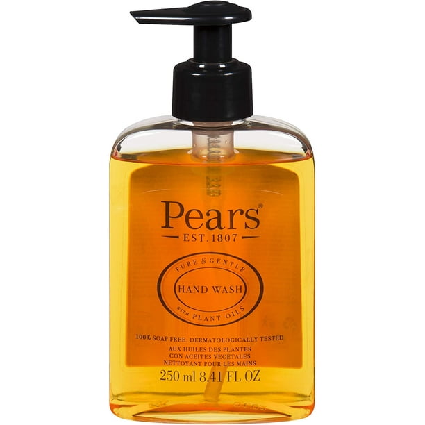 Pears Hand Wash with Plant Oils - 100% Soap Free, Pure & Gentle, 250ml ...