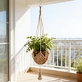 2 Pack Bohemian Style Handwoven Plant Pendent Ornament - Geometric ...