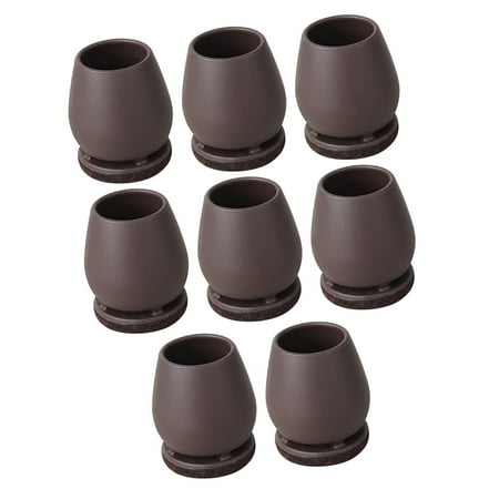 8 Pieces Chair Leg Covers Chair Leg Caps No Noise No Scratches 15 ...