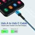 Type C Charger Block,with 3A Android Charger Fast Charging Cable 6FT 5V ...