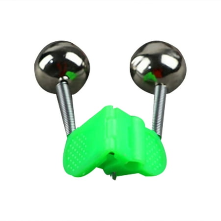 Fishing Iron Bell Twin Rod Fishing rod tip bell Tip Fish Bait Bite Bell ...