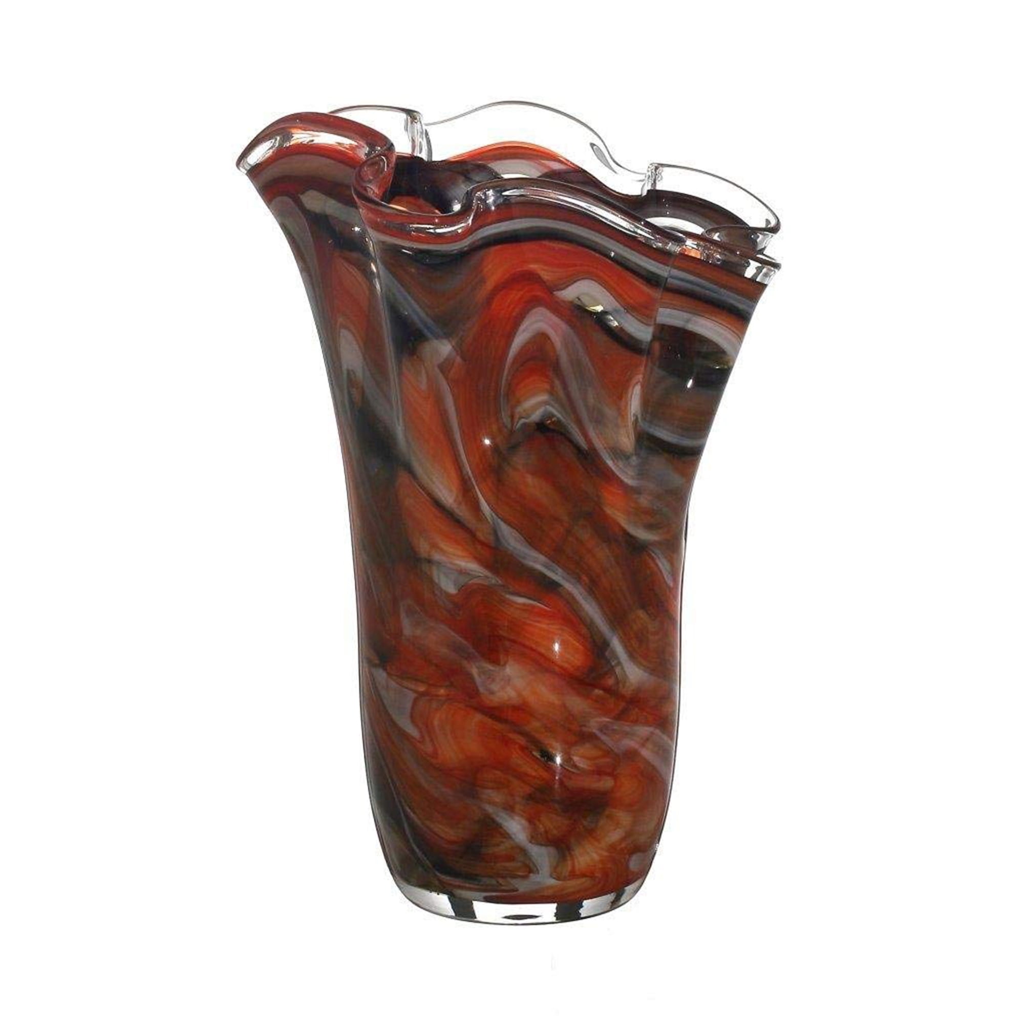 Elegant and Modern Decorative Classical Glass and Marble Vase for ...