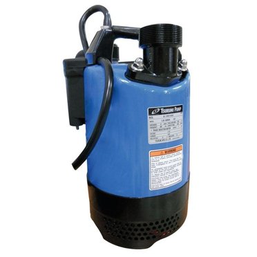 Tsurumi Plug-In Utility Pump, 1 HP, 115VAC HSZ3.75S-62 (AUTO, 115V ...