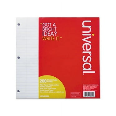 Raised Line Writing Paper - Red and Blue Lines -Package of 50 - Walmart.com